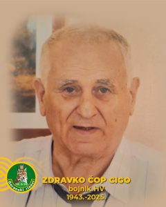 IN MEMORIAM – ZDRAVKO ČOP CIGO – Klub 138.br HV